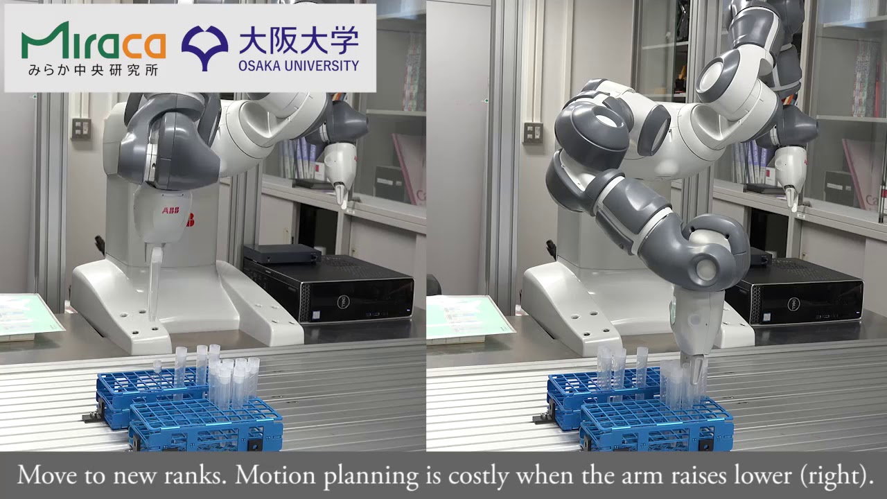 Arranging Test Tubes in Racks Using Combined Task and Motion Planning ...