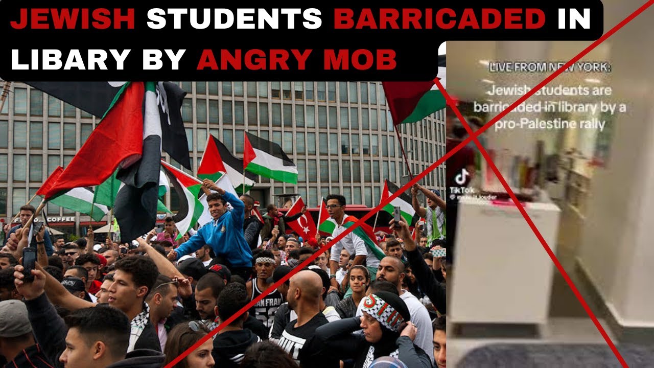 JEWISH STUDENTS TERROISED BY ANGRY MOB AT COLLAGE - YouTube