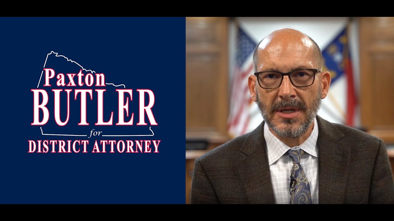 Paxton Butler for Rowan County District Attorney - YouTube