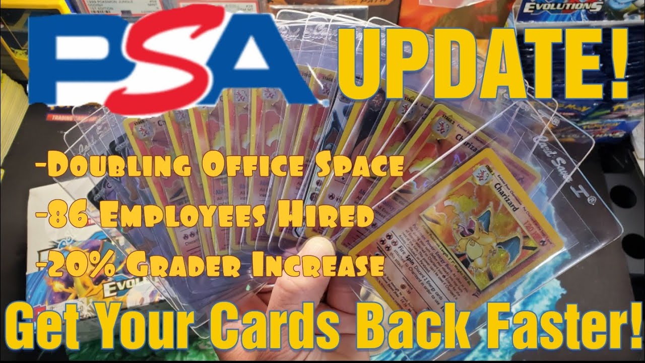 PSA Cards Update - Get Your Cards Back Faster With Staff ...