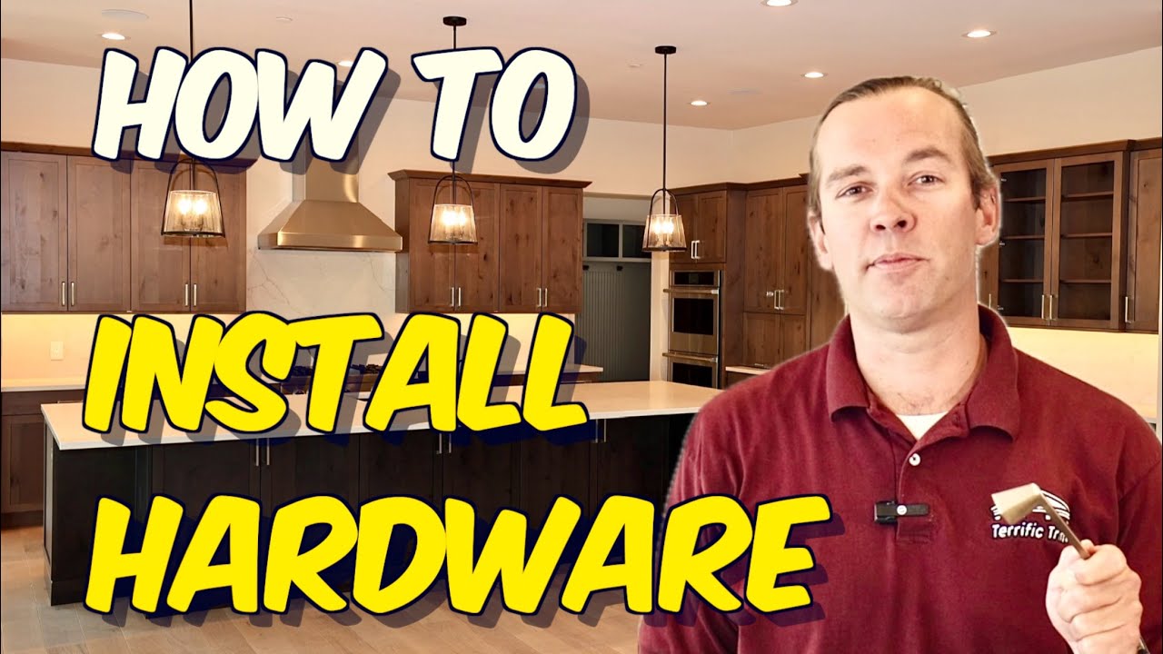 How To Install Cabinet Hardware | Full DIY Guide - YouTube