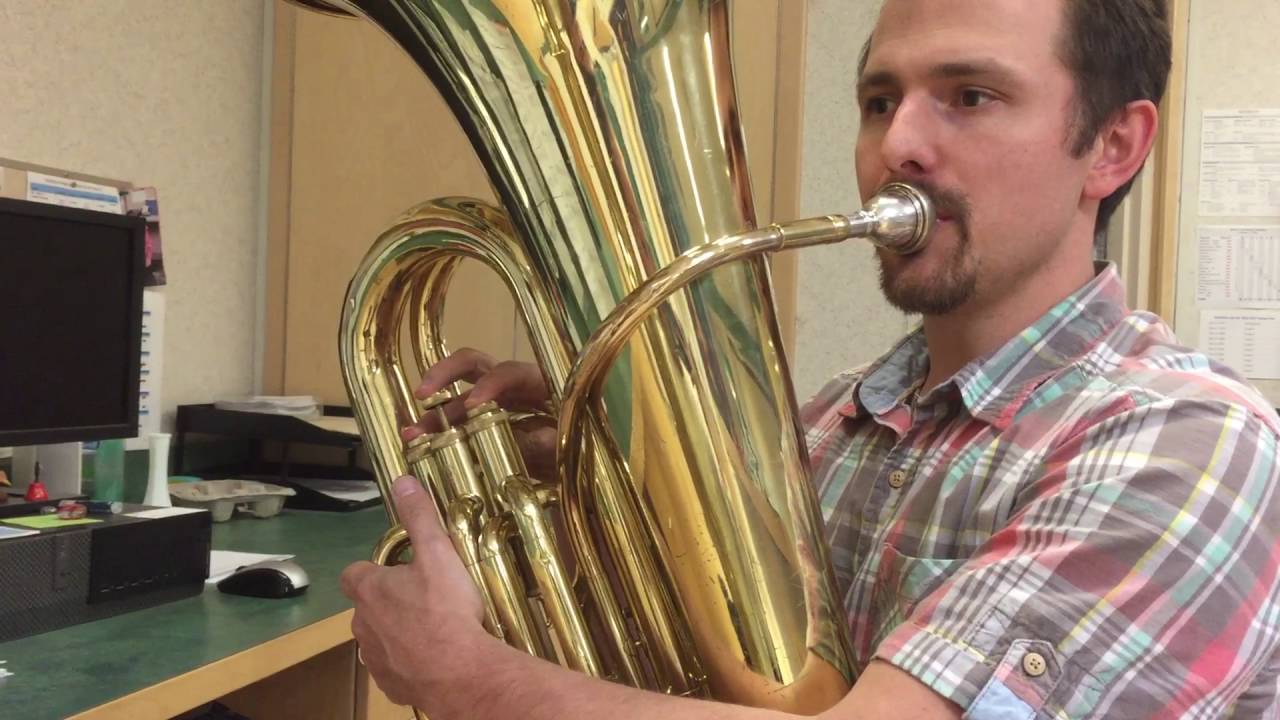 Tuba - Bb Scale - YouTube