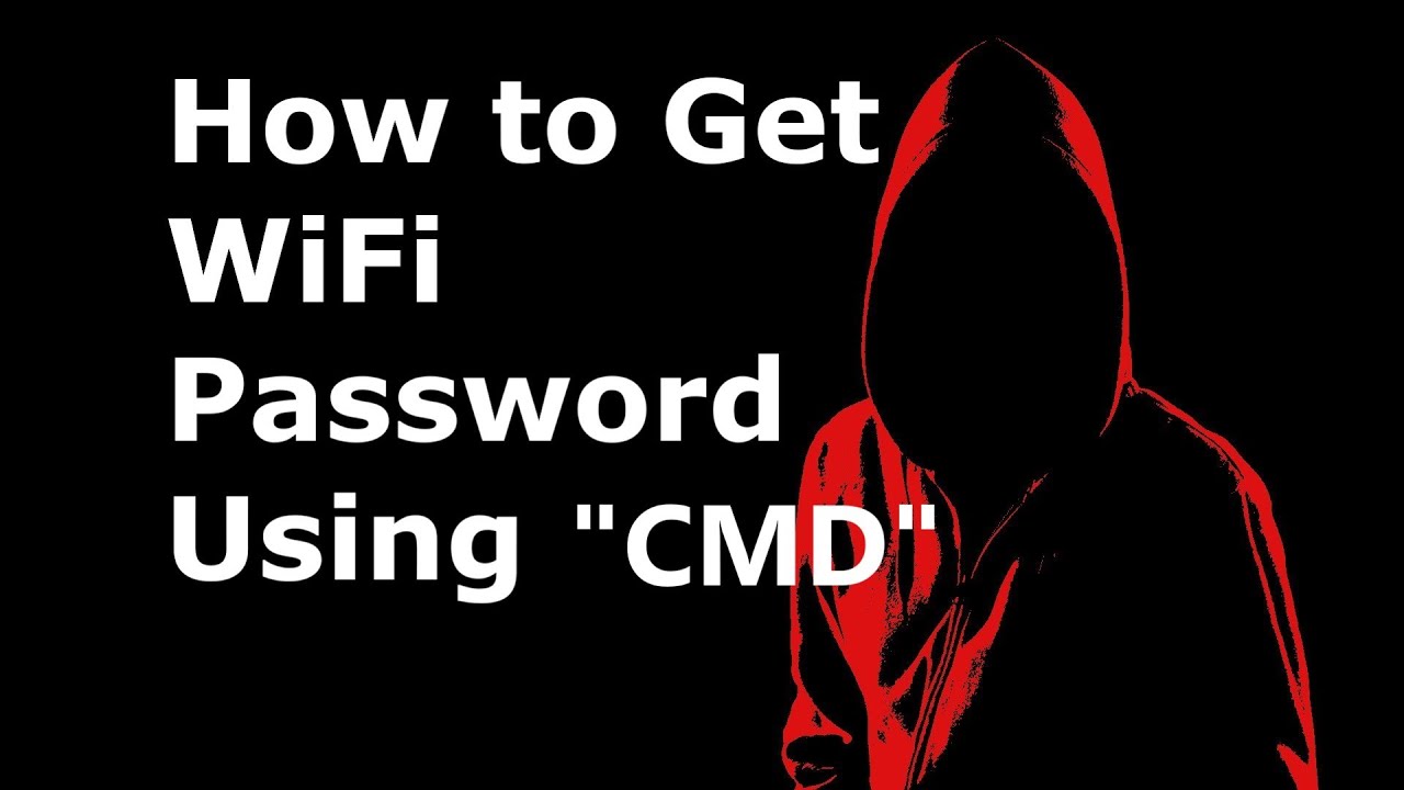 How to get wifi password in command prompt - YouTube