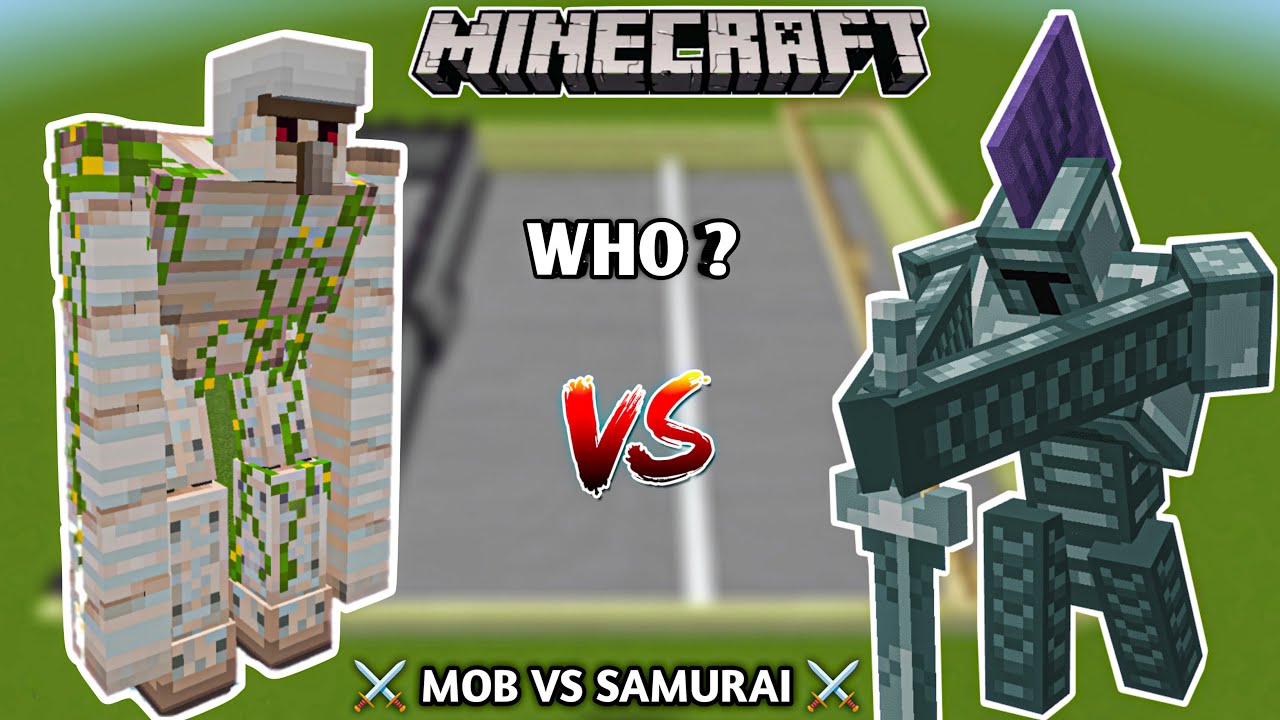 Mutant Iron Golem Vs Wrought Sentry Battle In Minecraft (Hindi) - YouTube