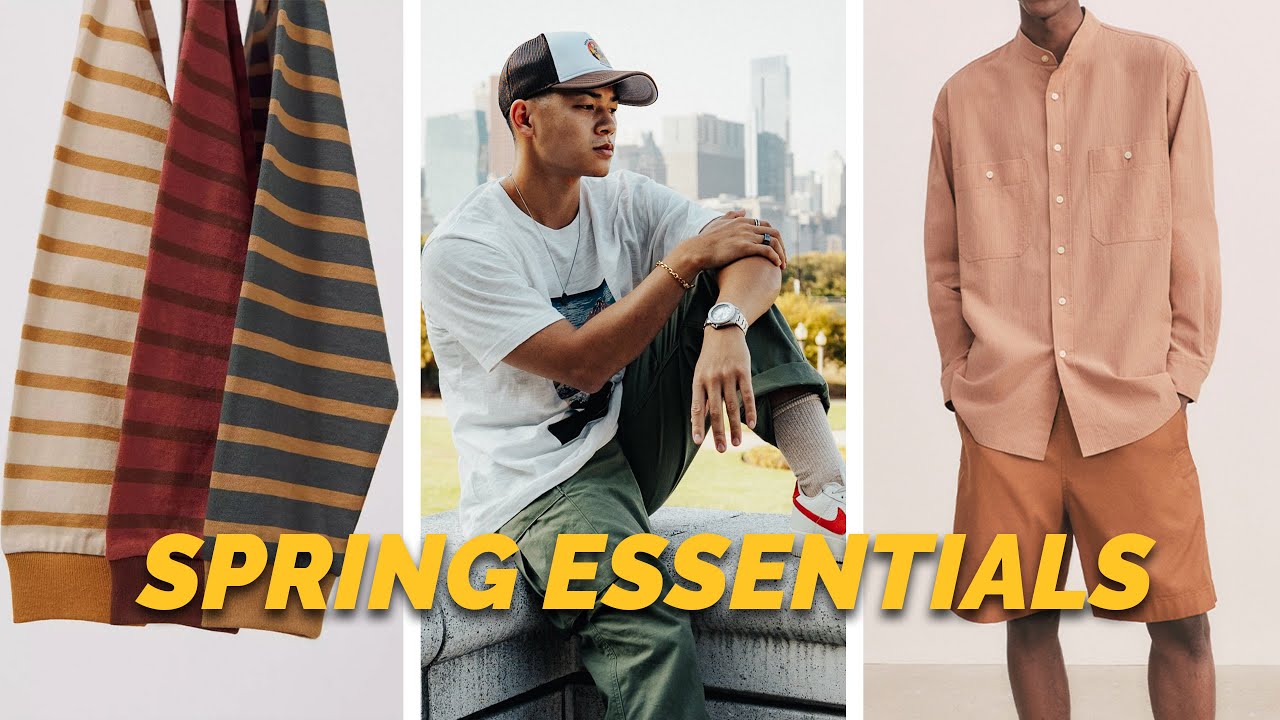 SPRING ESSENTIALS & TRENDS | Spring Streetwear Tips - YouTube