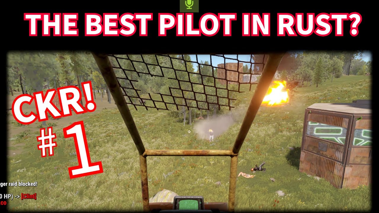 THE BEST PILOT IN RUST? - YouTube