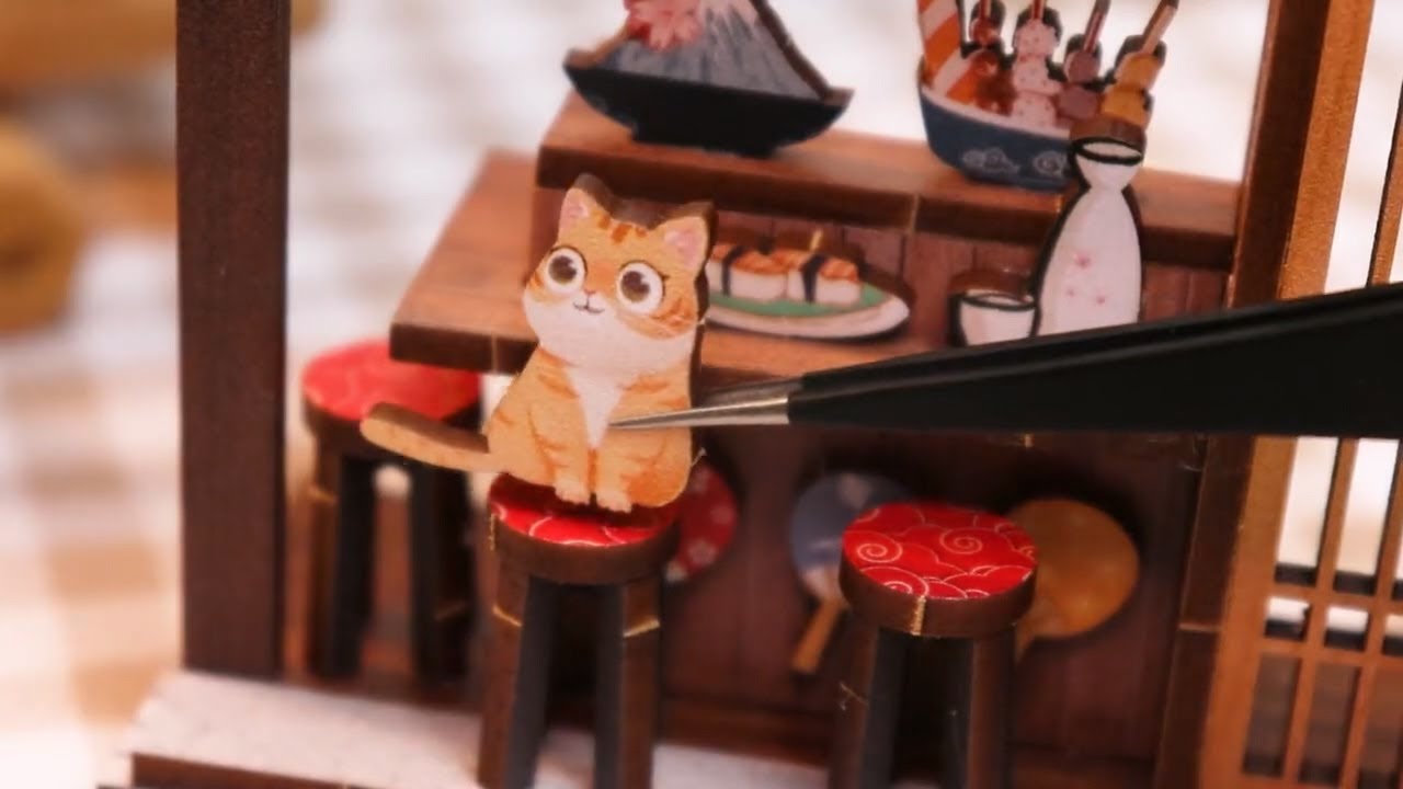 This Hobby Healed My Anxiety | Beautiful Japanese-Style Book Nook - YouTube