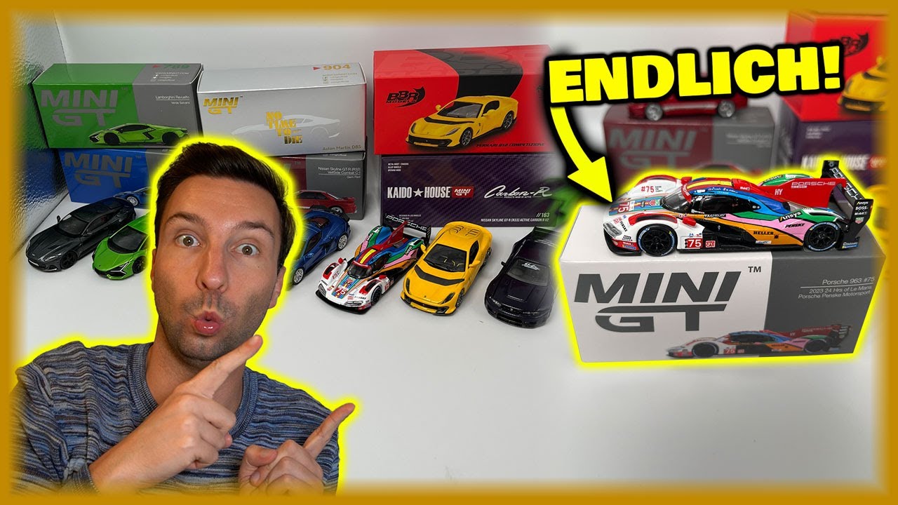 MINI GT LIEFERT AB! | Porsche 963 Le Mans, BBR Ferrari & Co. - YouTube