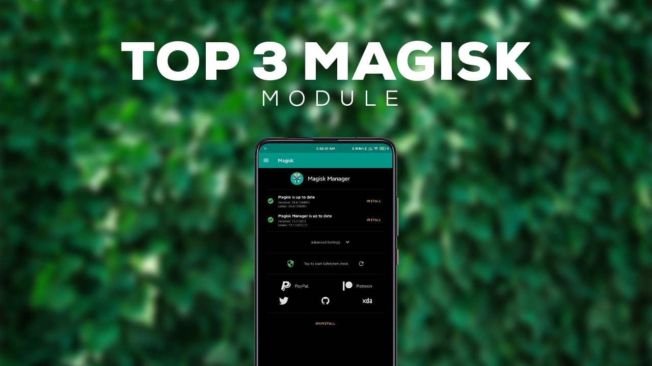Top 3 Magisk Module for Android | Android Customization 2020 | - YouTube