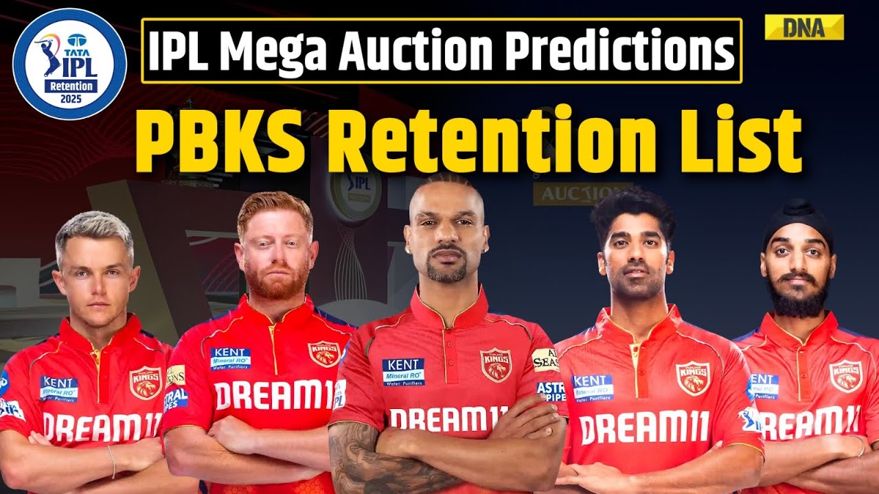 IPL 2025 Retention List: Check The List Of All Retained Players Of ...