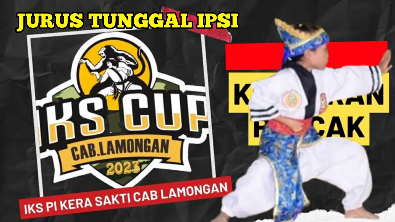 JURUS TUNGGAL PEMBUKAAN IKS CUP LAMONGAN 2023 - YouTube