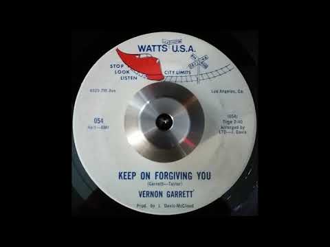 Vernon Garrett – Keep On Forgiving You – Vinyl (7", 45 RPM), 1970 ...