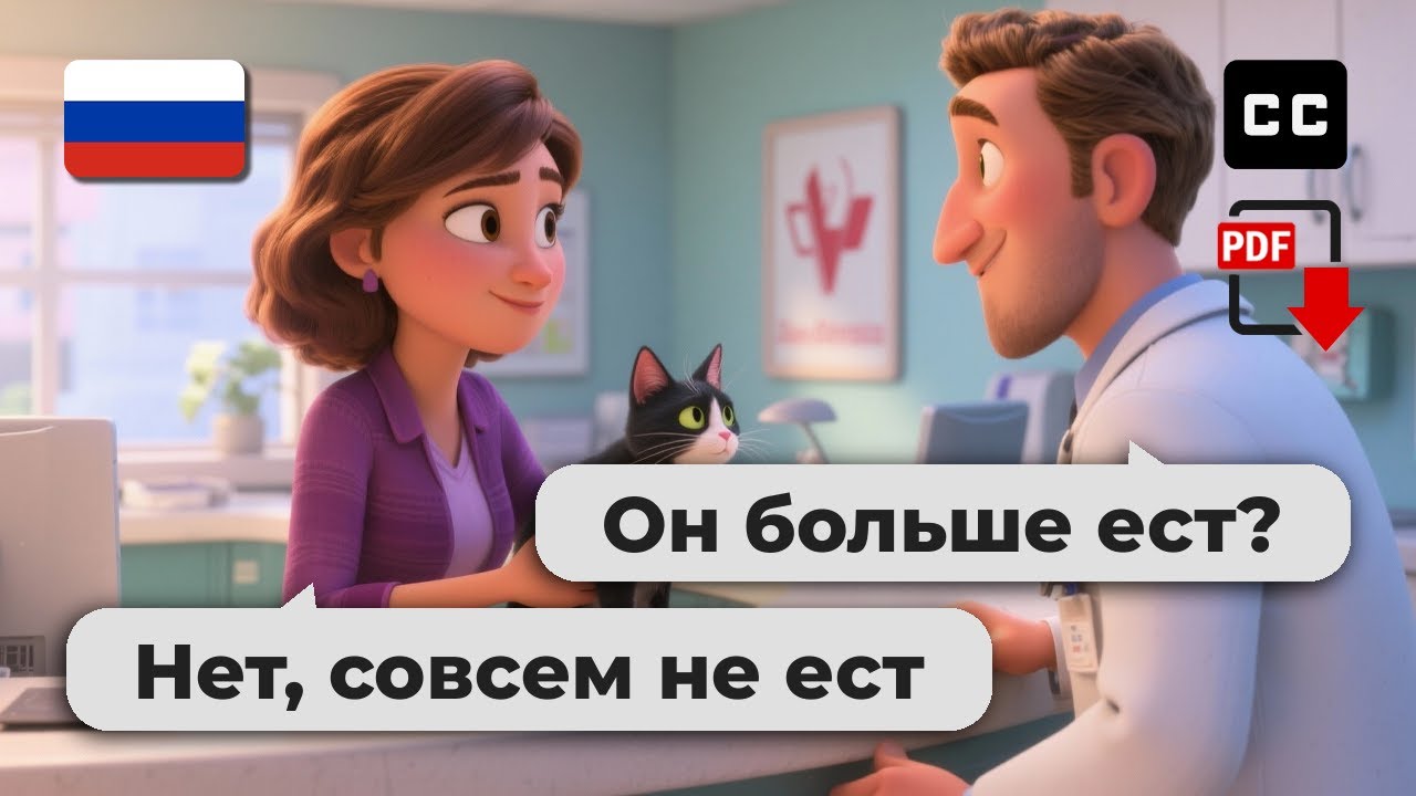 Russian Conversation Practice for Beginners – 🐾 At the Vet with Your ...
