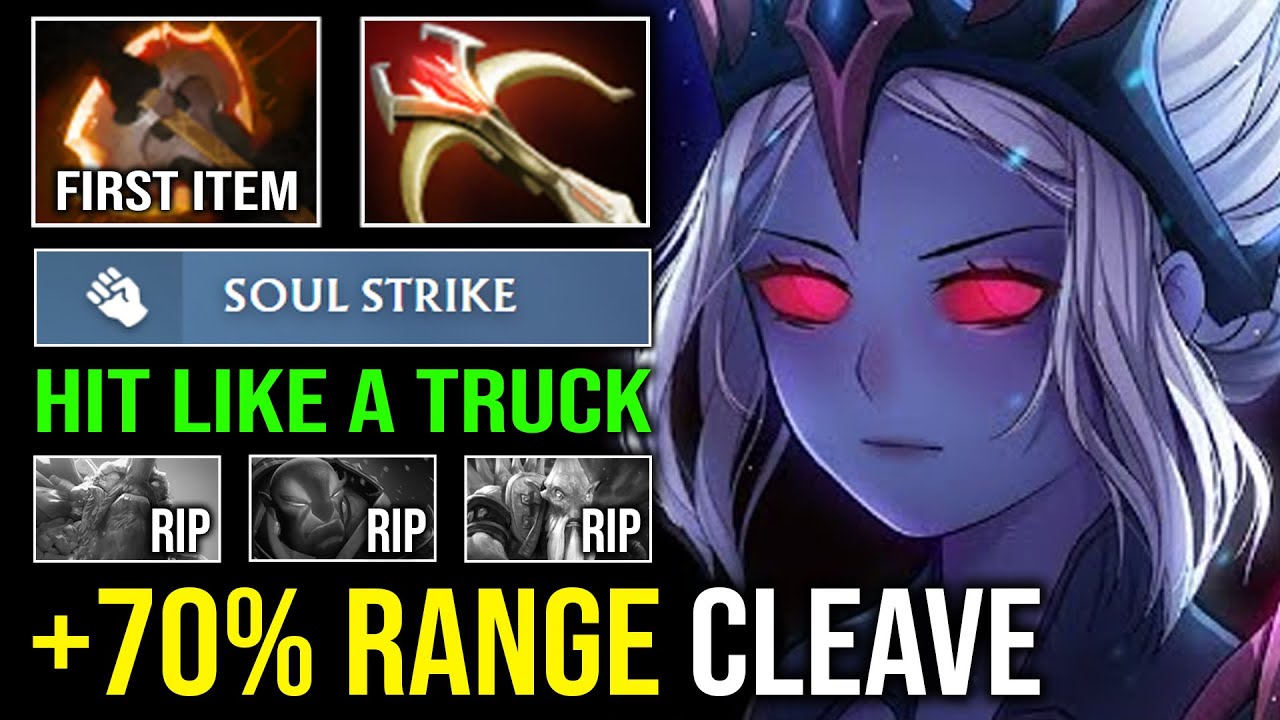 NEW META Battle Fury + Scepter 70% Cleave Ranged Carry Full Right Click ...