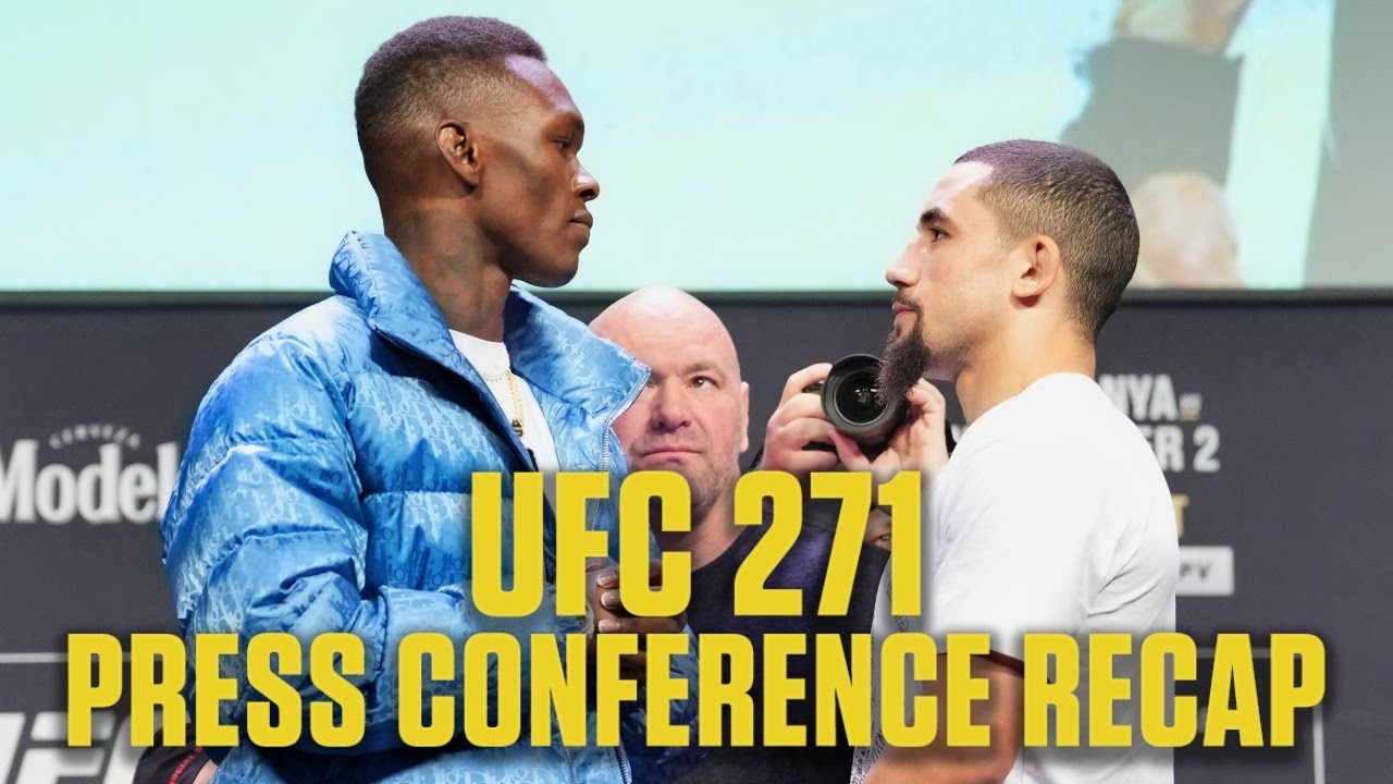 UFC 271 Press Conference Reaction | ESPN MMA - YouTube