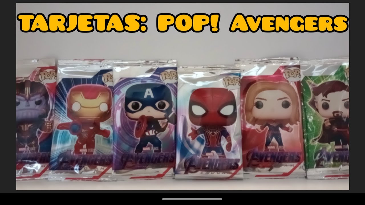 Tarjetas: Funko POP!, Avengers, TM - YouTube