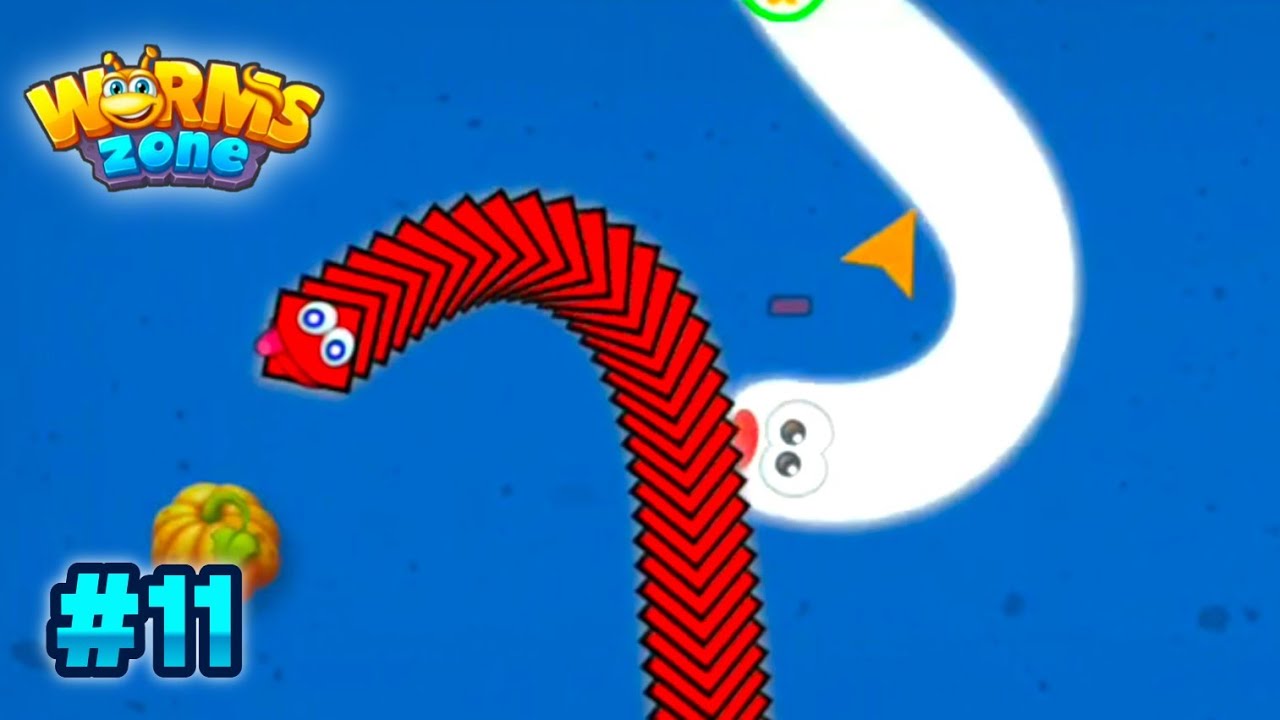 WORMS GO HEAD TO HEAD in Worm io Battles! || WORMS GO HEAD TO HEAD in ...