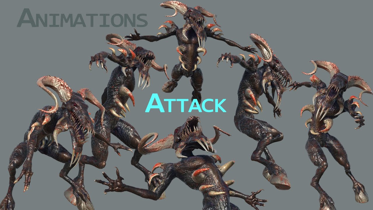 Attack_Horror Animations - YouTube