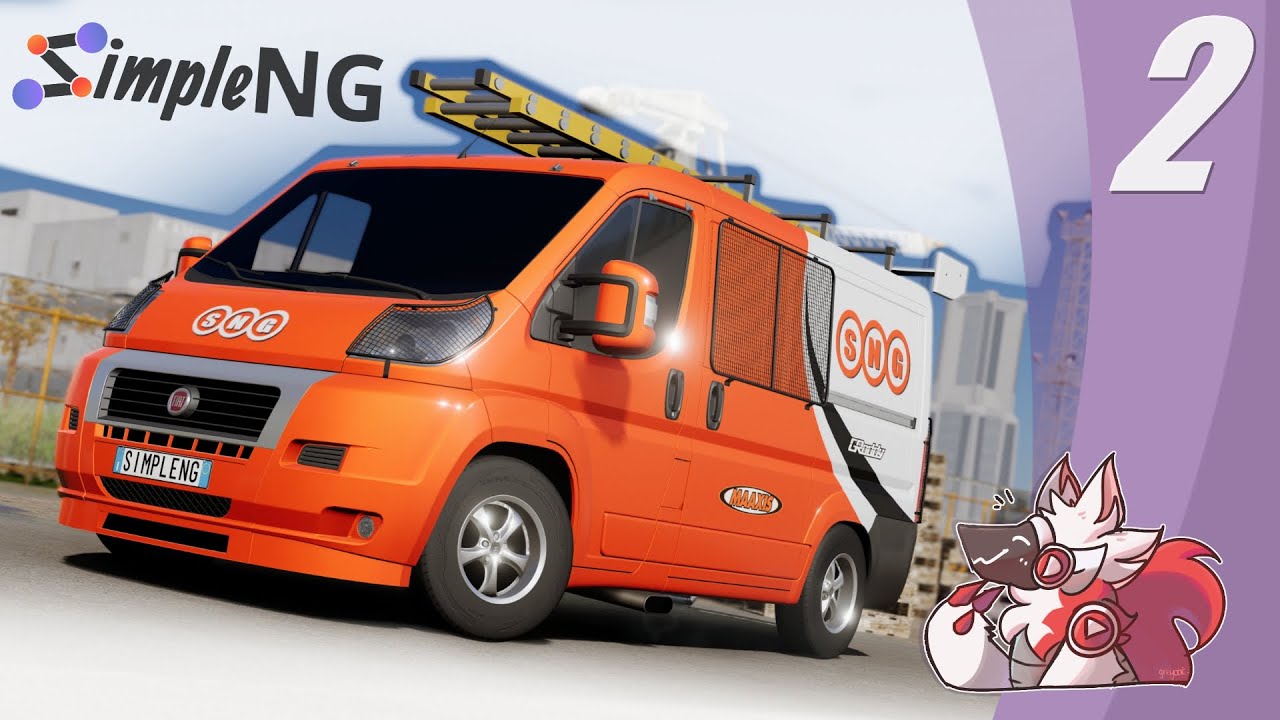 SimpleNG MOD DEVELOPMENT Work & Chill | BeamNG - YouTube