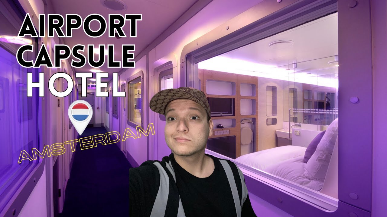 Is This AMSTERDAM CAPSULE HOTEL the SECRET to Stress-Free Travel? - YouTube