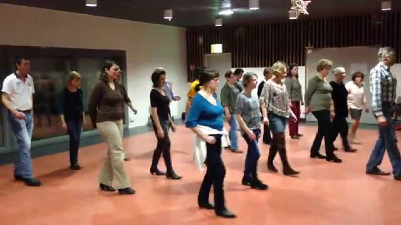 Danse à 2 country - White Church Shuffle - YouTube