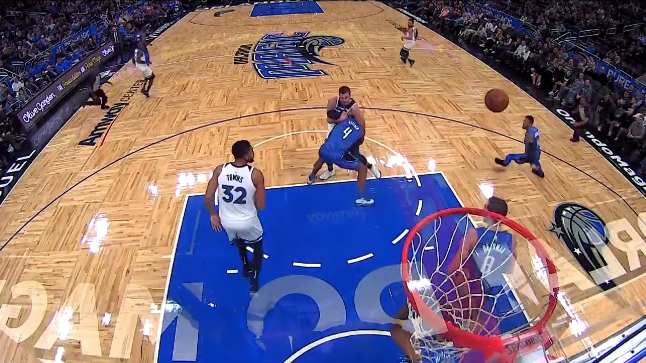 Big Fight in NBA between Wolves and Magic! - YouTube