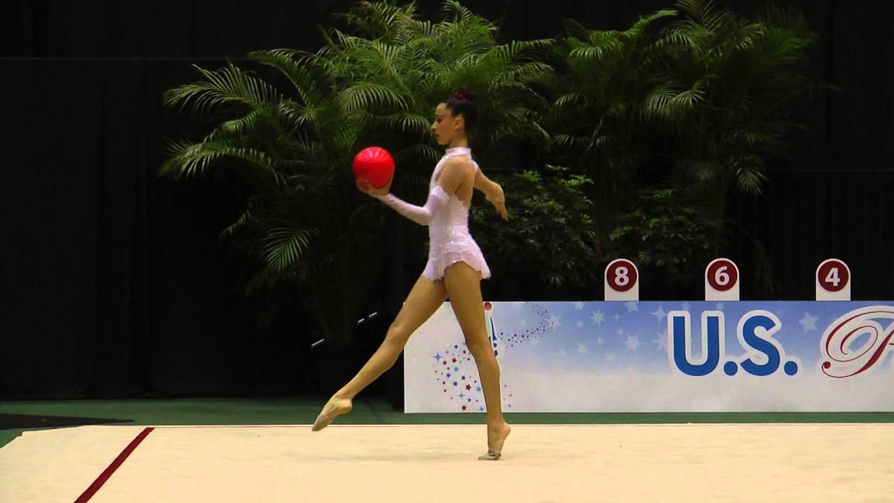 Gabrielle Lowenstein - Ball - All Around Final - 2013 U.S. Rhythmic ...