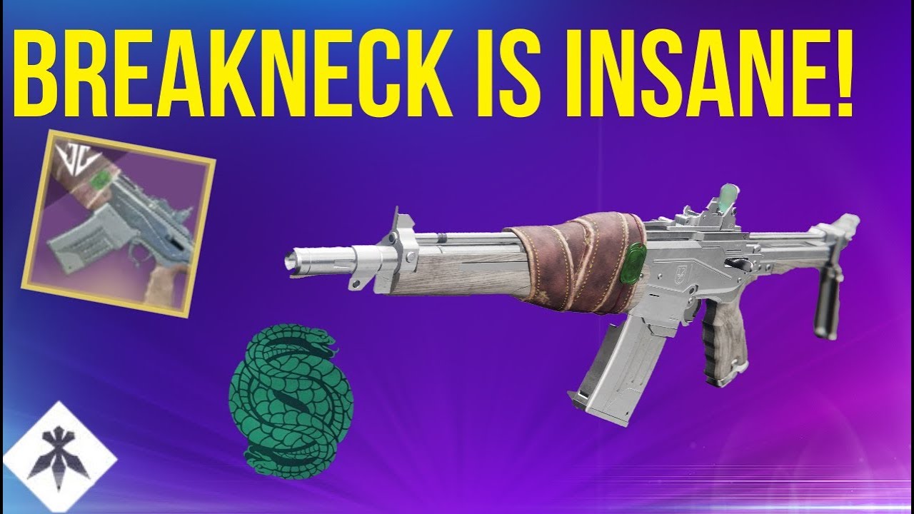 The Breakneck! Gambit Pinnacle Weapon! Destiny 2 Black Armory Dlc - YouTube