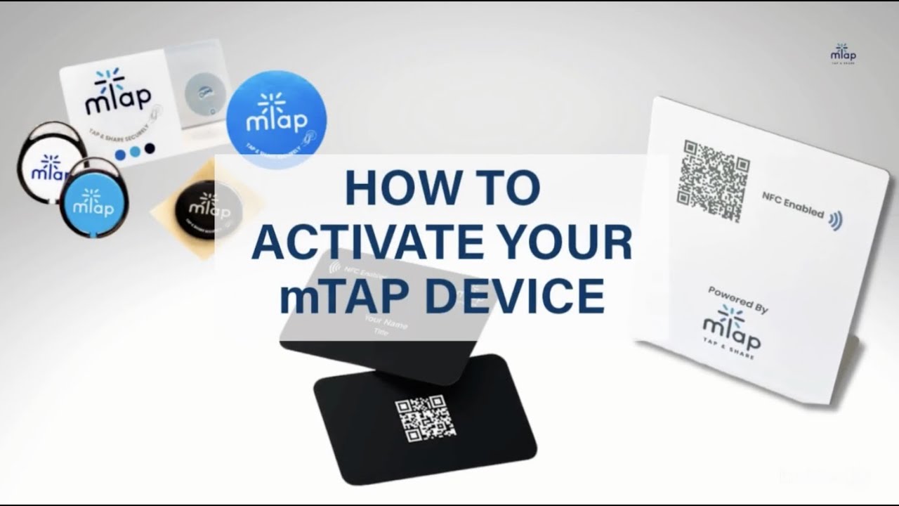 How to Activate your mTap Device - YouTube