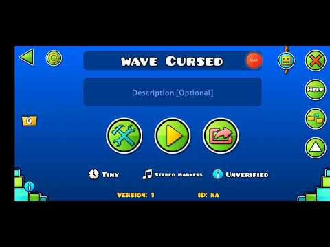 Como cursed wave no geometry dash - YouTube