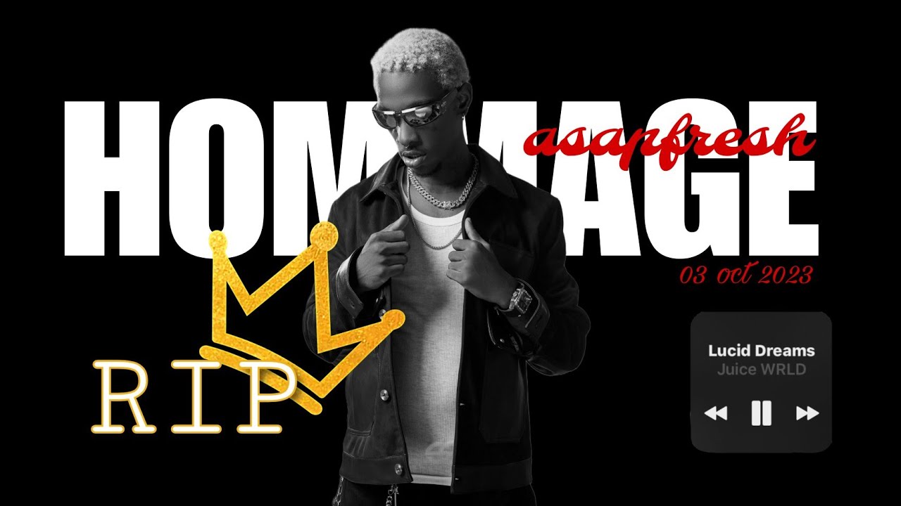 Hommage à l'artiste ASAP JEXUS dit ASAP fresh 😭 - YouTube