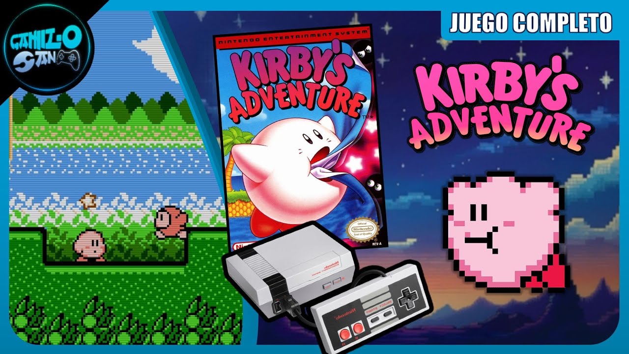 Kirby's Adventure ( NES ) ️ 𝗝𝘂𝗲𝗴𝗼 𝗖𝗼𝗺𝗽𝗹𝗲𝘁𝗼 🎮 𝗚𝗮𝗺𝗲𝗽𝗹𝗮𝘆 - YouTube