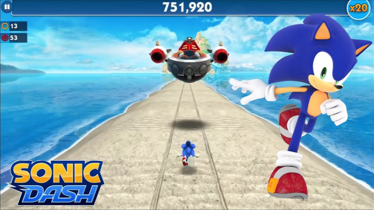 Sonic Dash (iOS) - Sonic Gameplay - YouTube