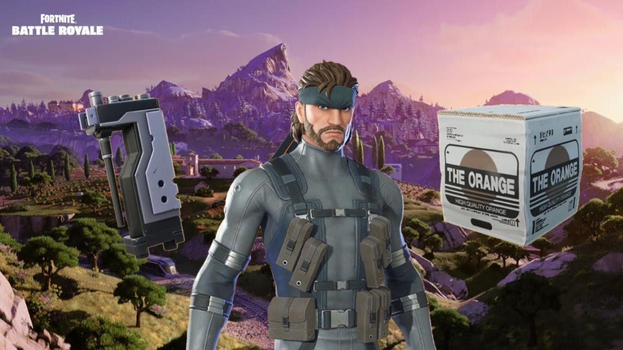 NEW Solid Snake Update In Fortnite - YouTube