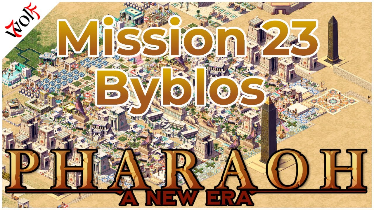 Pharaoh A New Era - Mission 23 Byblos - Hard - YouTube
