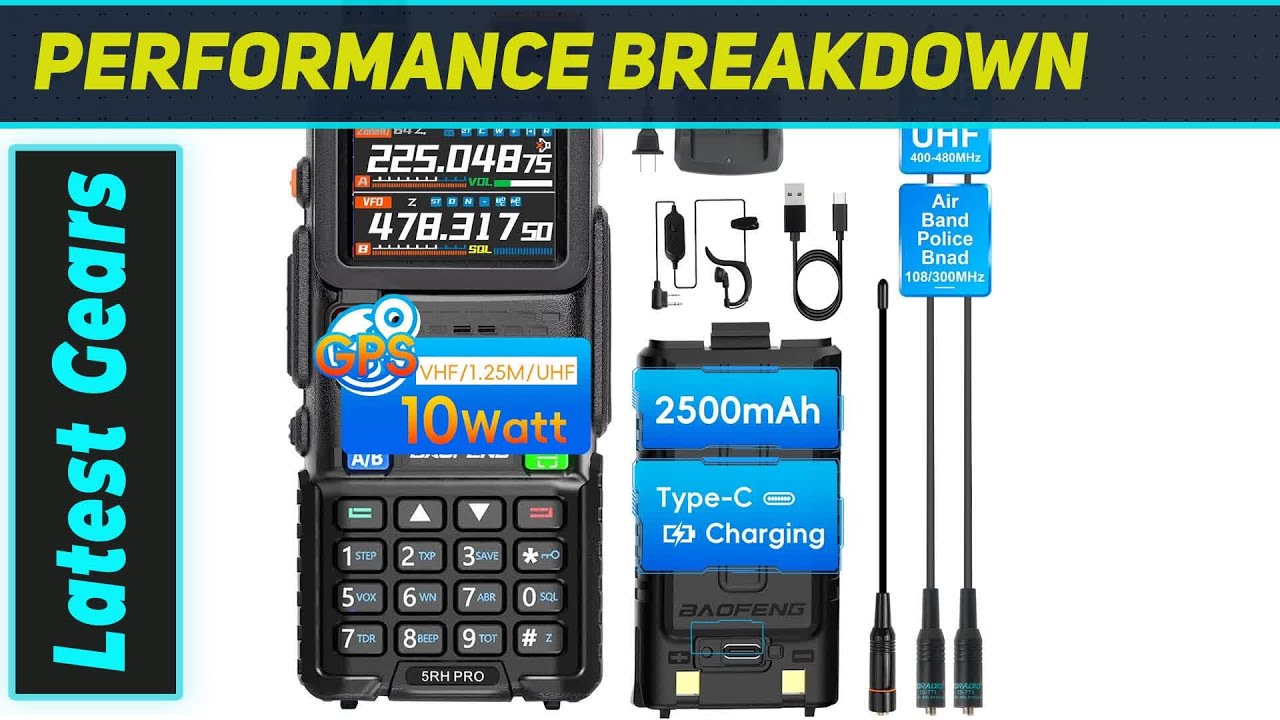`BAOFENG 5RH PRO GPS: The Ultimate Ham Radio? (APRS, Air Band, NOAA ...