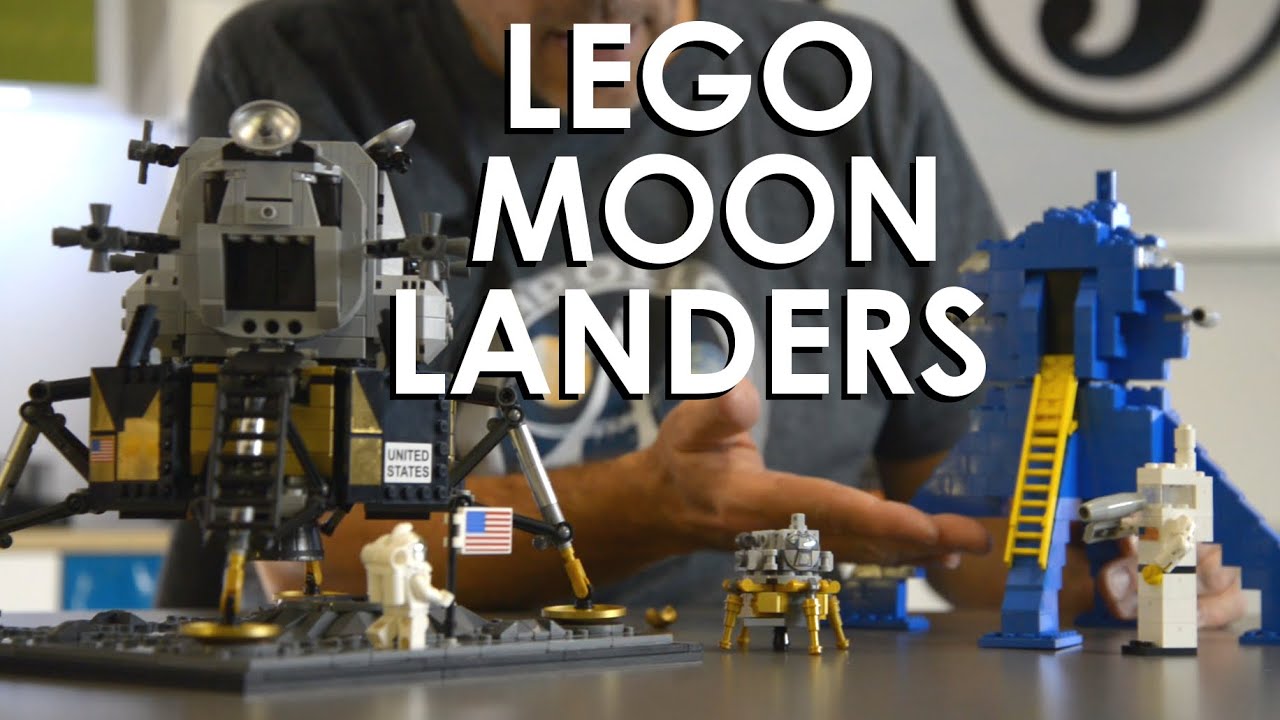 Apollo 50th Anniversary - Part 5 - Lego Moon Landers - YouTube