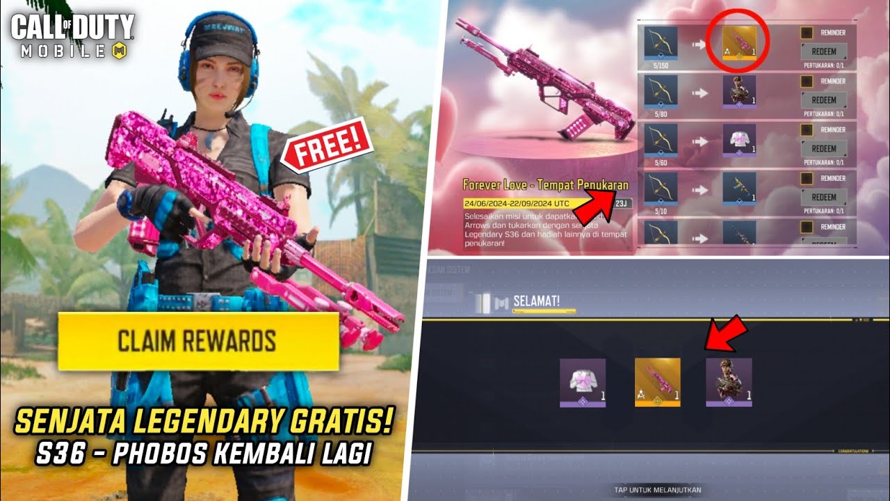 Event senjata legendary GRATIS! S36 - phobos tersedia kembali | mudah ...