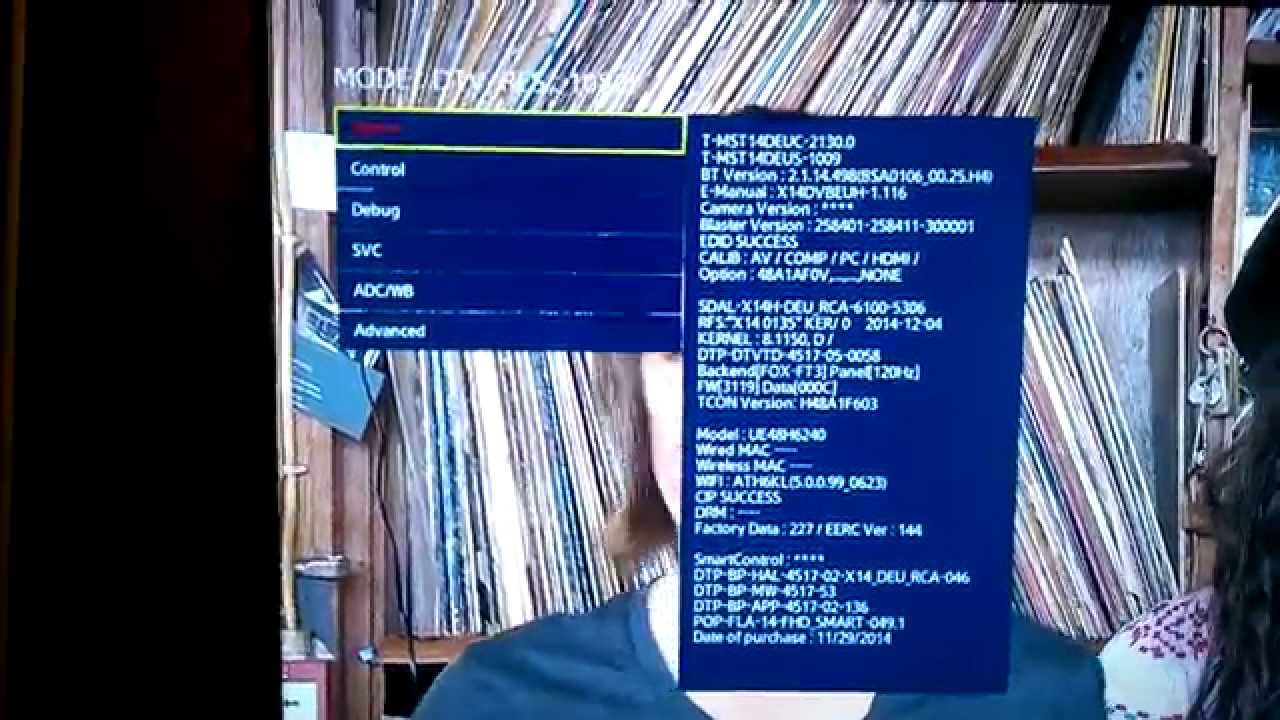 Enable Motion control Samsung Smart TV UE48H6240 - YouTube