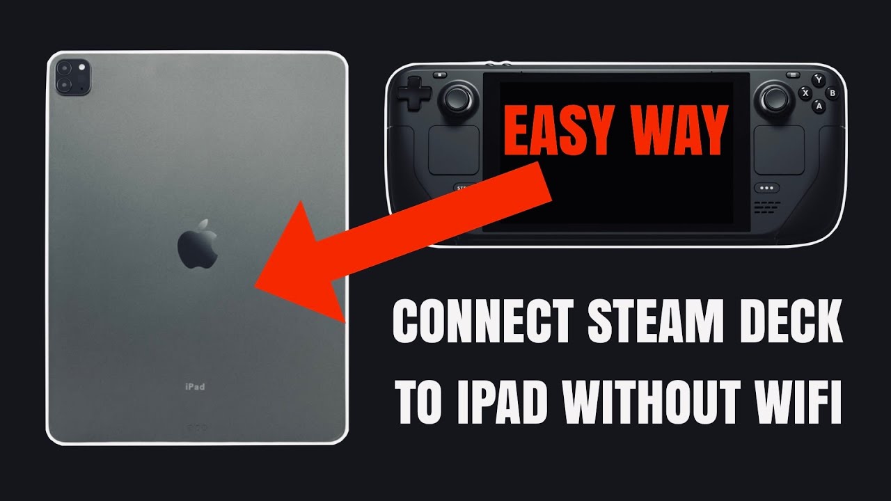 How to connect iPad as a monitor for your Steam Deck while charging ...
