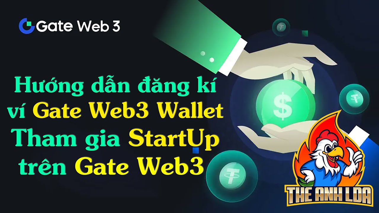 Airdrop : Hướng dẫn đăng kí ví Gate Web3 Wallet và tham gia StartUp trên Gate Web3 | The Anh LDA ...