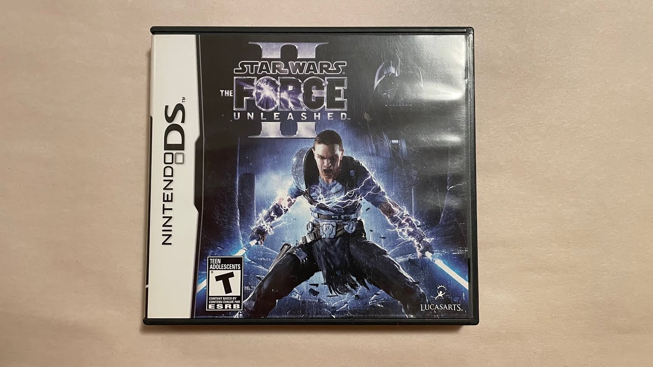 Star Wars The Force Unleashed 星際大戰 原力釋放 美版 任天堂DS 實體試玩 - YouTube