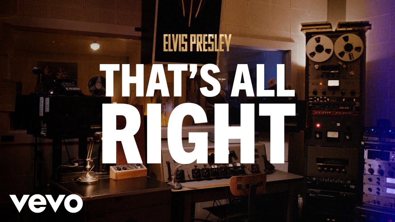 Elvis Presley - That's All Right but you're in the Sun Studios Control ...