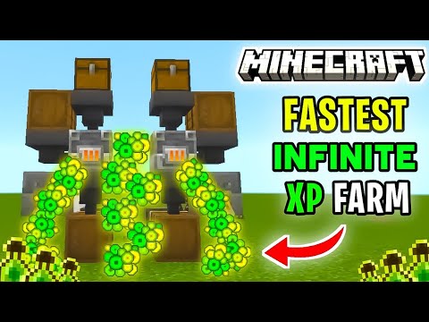 UPDATE 1.19 Minecraft INFINITE XP FARM TUTORIAL in Minecraft Bedrock ...
