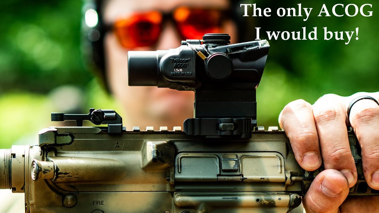 Trijicon ACOG TA44 with ACSS - YouTube