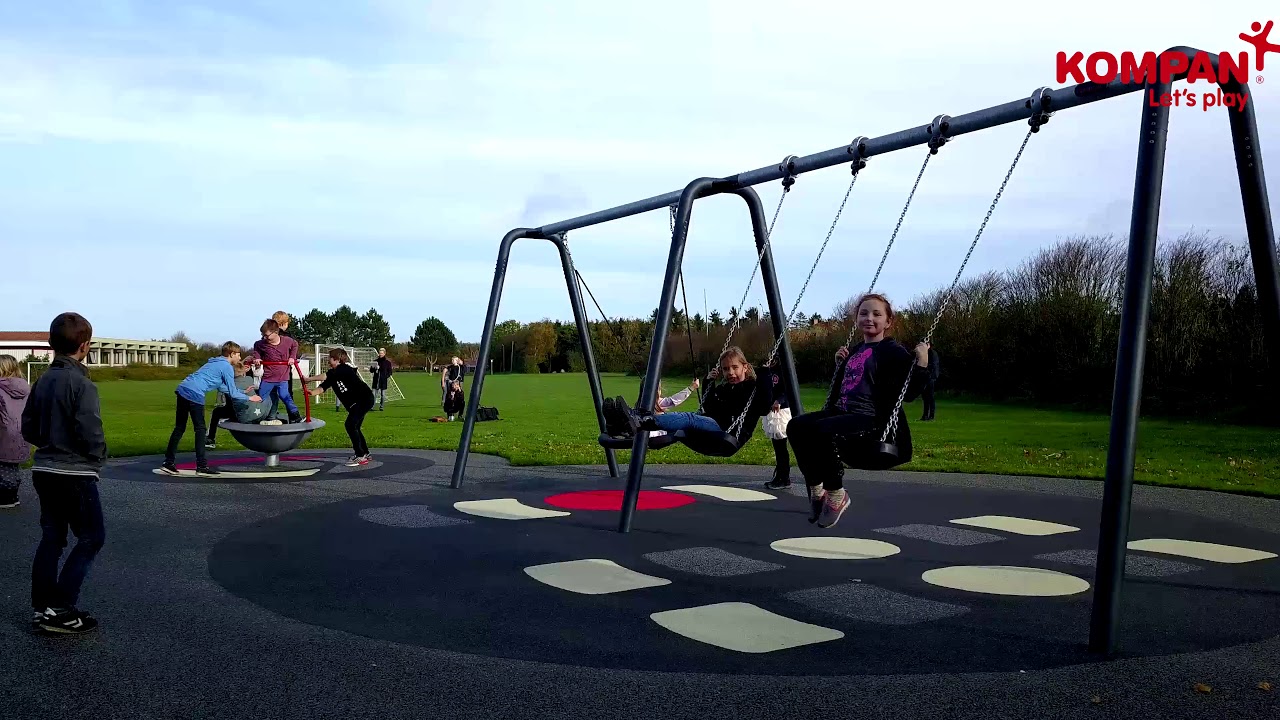 KOMPAN New Swings - YouTube