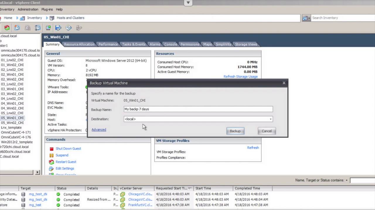 Simplivity Backup - YouTube