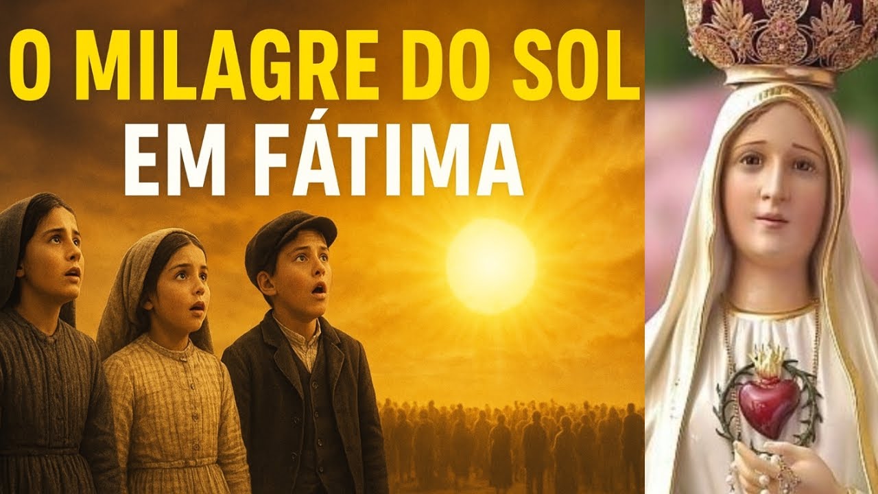 O MILAGRE DO SOL EM FÁTIMA - Imagens impressionantes - YouTube