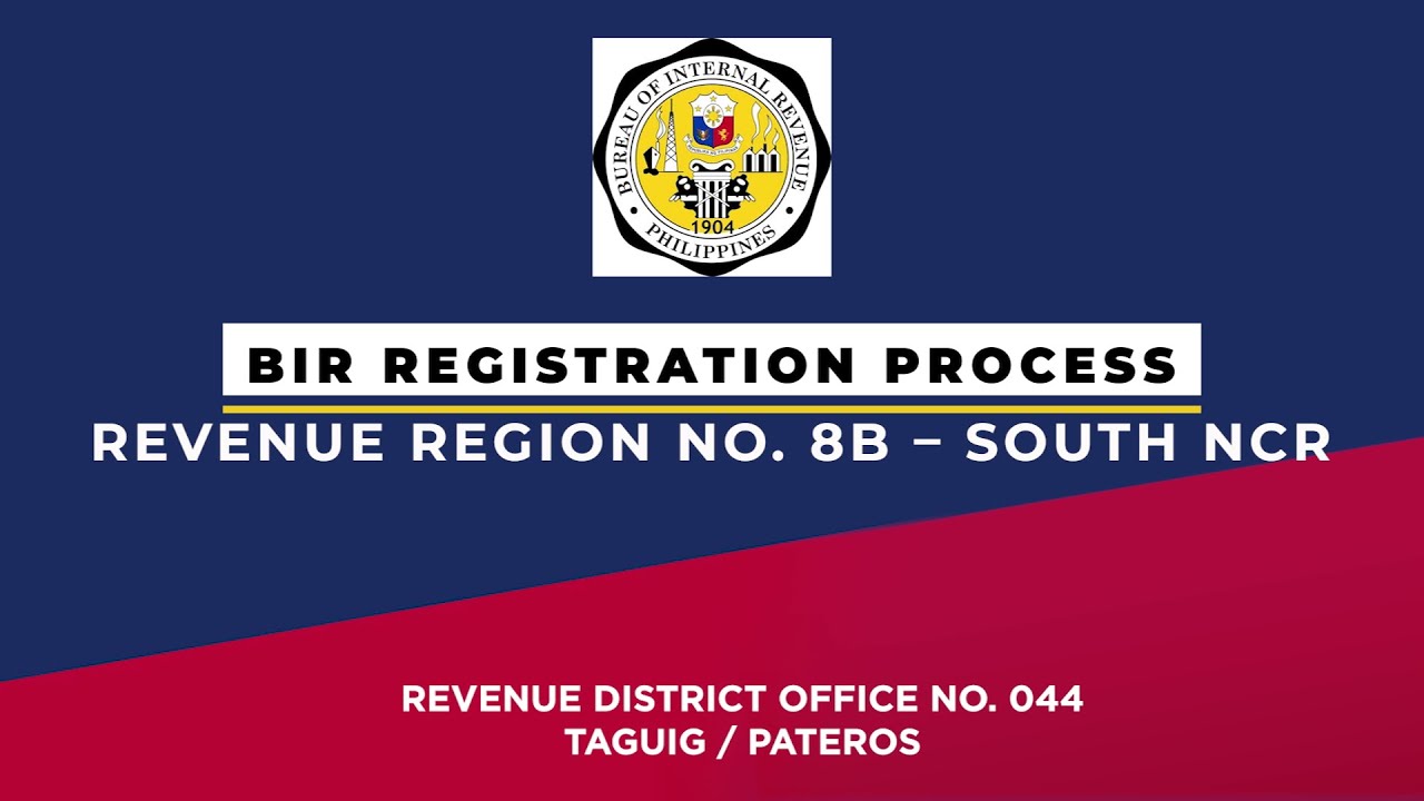 Video Guide for BIR's Manual Registration Process - YouTube
