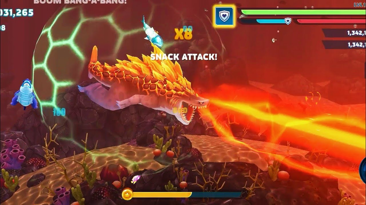 MaGmajira Father Of Monsters | Godzilla Red Fire | Hungry Shark ...